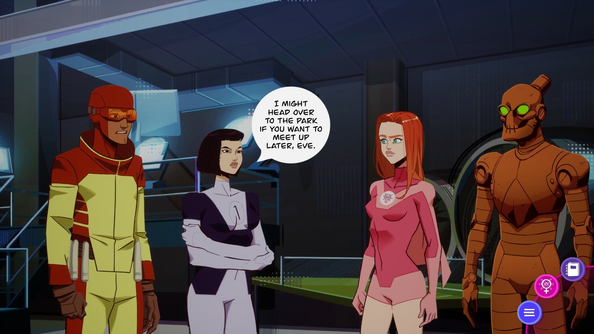Invincible Presents Atom Eve Hype Games